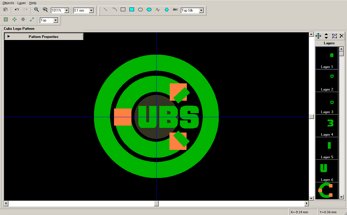 PCB Lapel Pins From Vector Images In Diptrace – mozzwald.com