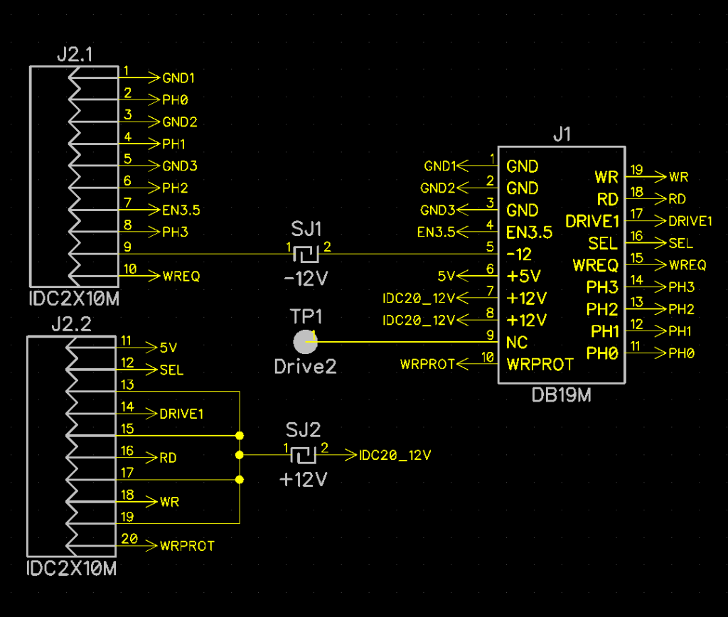 DB19 to IDC20 Adapter for Apple II – mozzwald.com